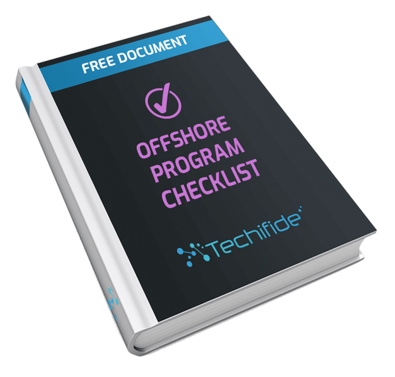 Download the Offshore Program Checklist from Techifide | Techifide
